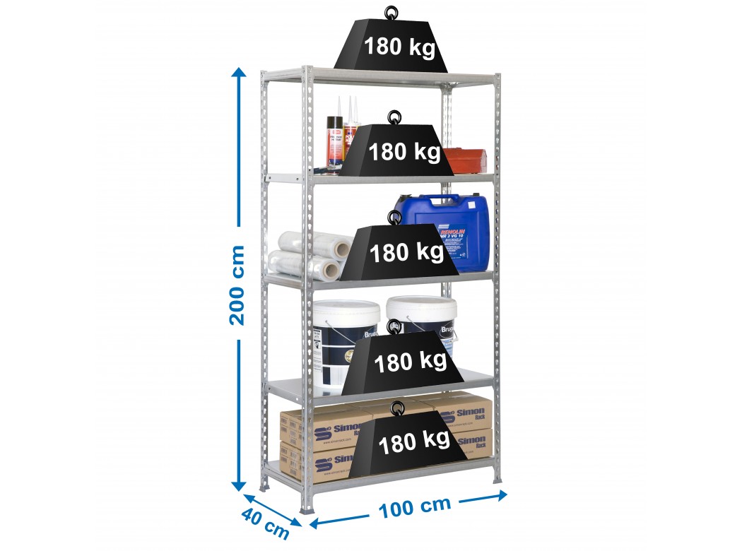 Kit Simonclick Plus 5/400 Galva/galva 2000x1000x400