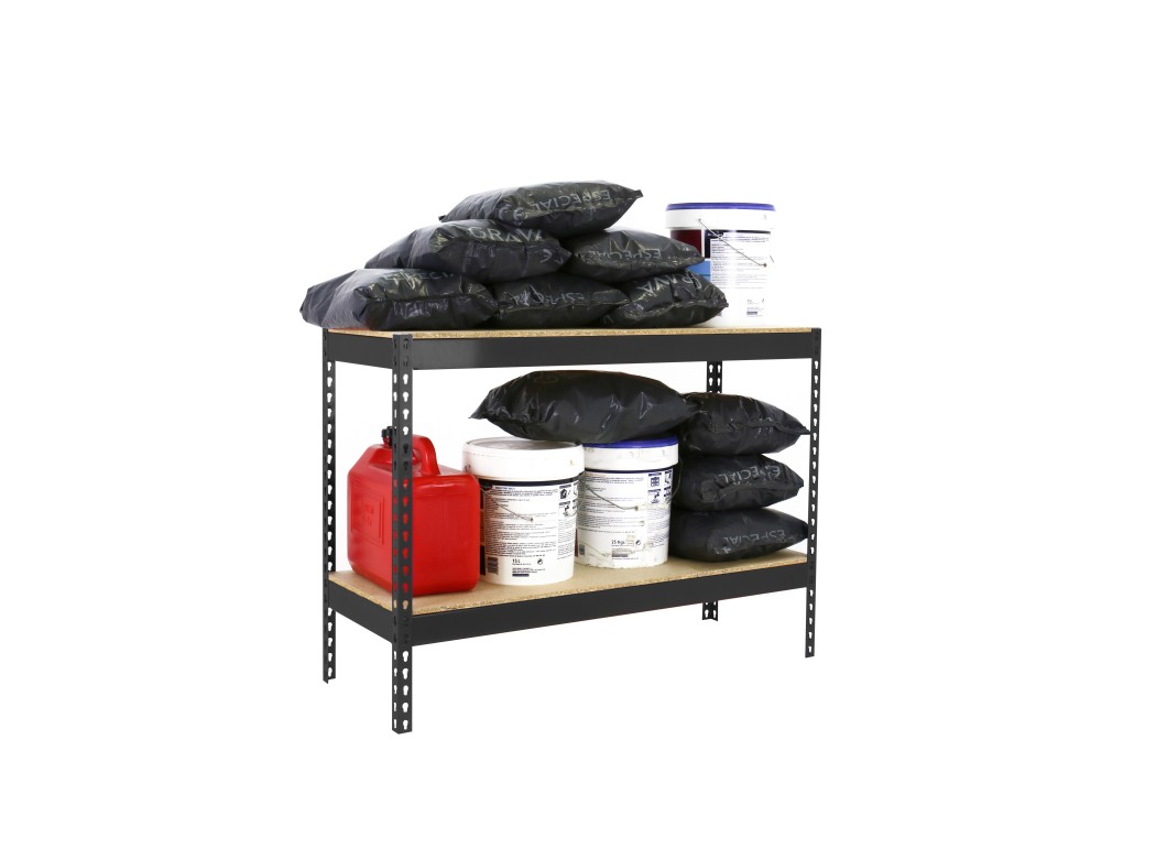 Ecoforte 1206-2 Chipboard 900 Antracita/madera 900x1200x600