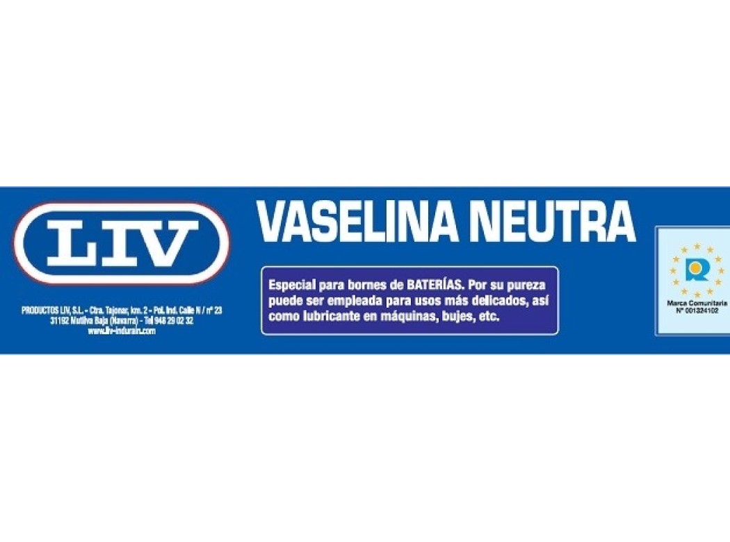 Vaselina lubricante neutra liv 450 ml